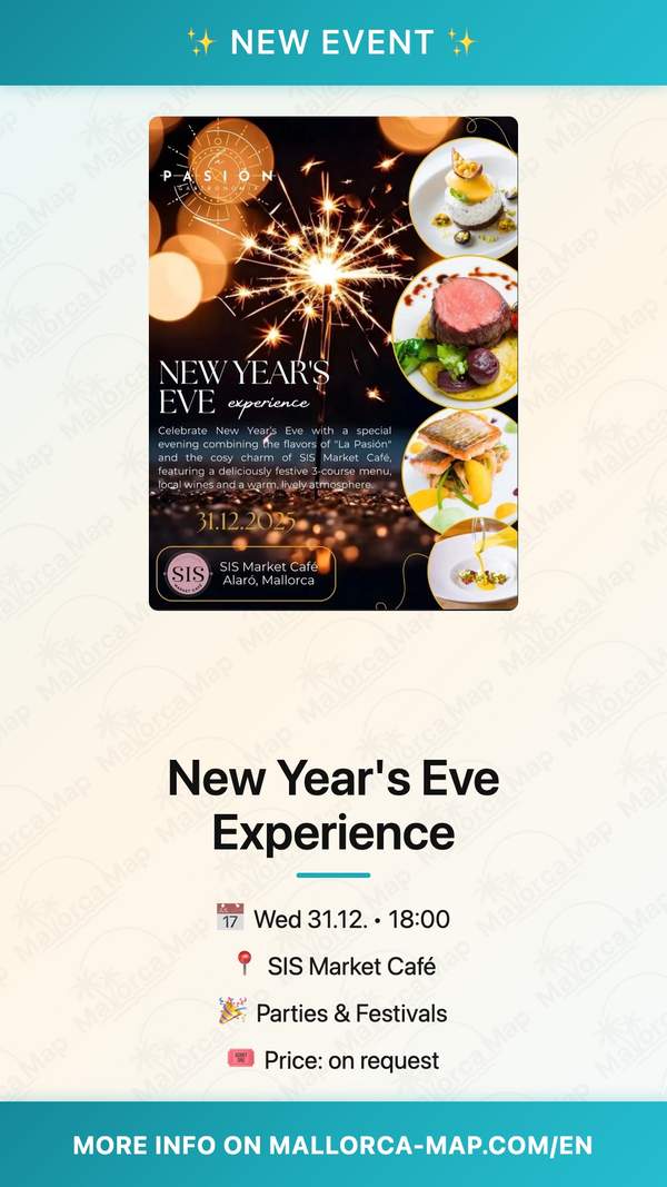 New Year's Eve Experience 2025 – Alaró, Mallorca